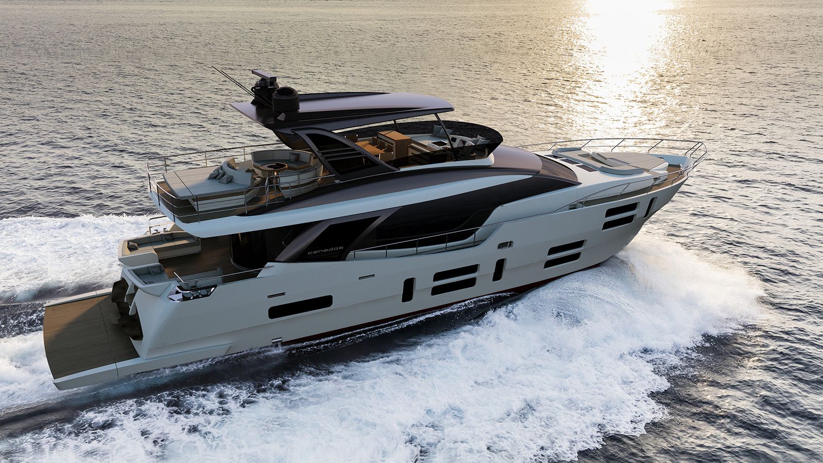 First Canados 808 Maximus yacht sold and in build
